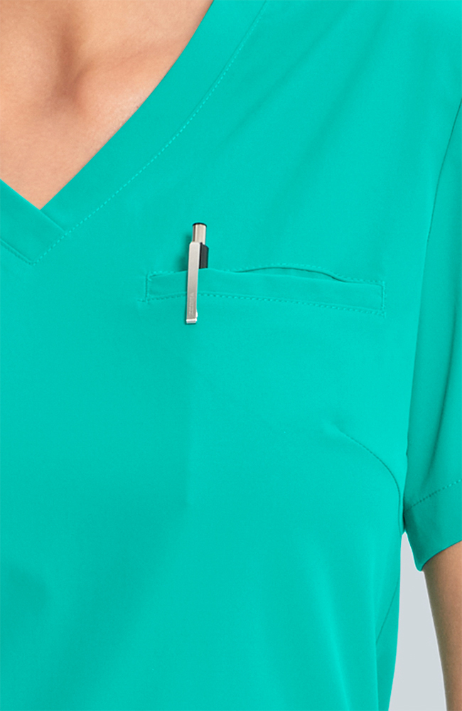 Calyx V-Neck Women's Scrub Top | Medelita