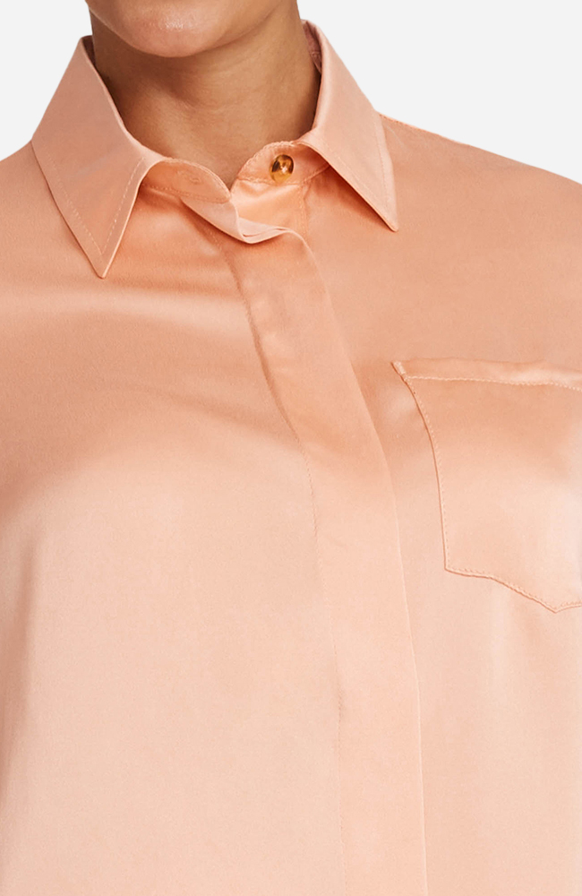 Women’s Scrub Set: Cropped Button-Up Top & Pleated Wide Leg Pant | Medelita