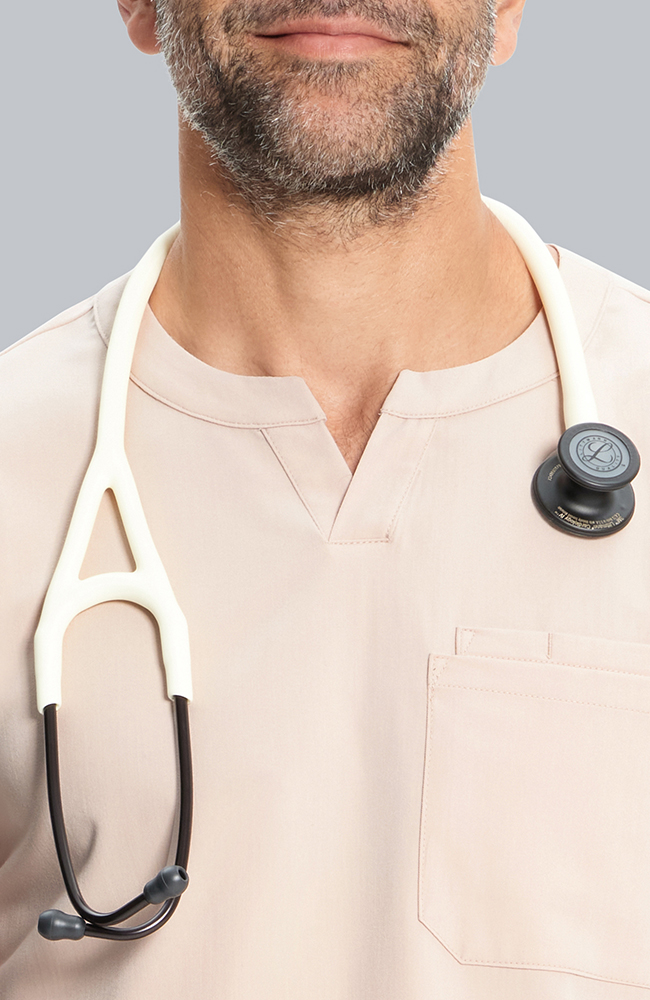 Men's Cirrus Split Crew Neck Scrub Top | Medelita